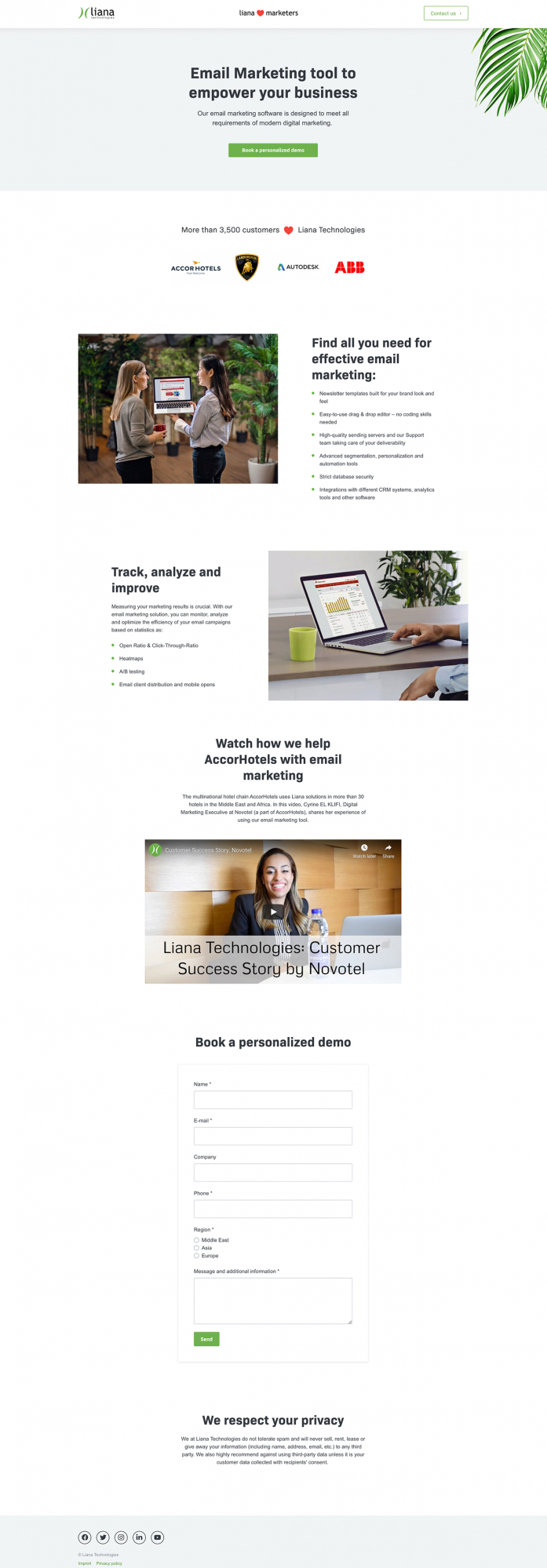 10 exemples de landing pages