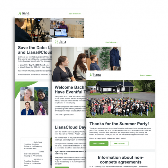 Newsletter interne